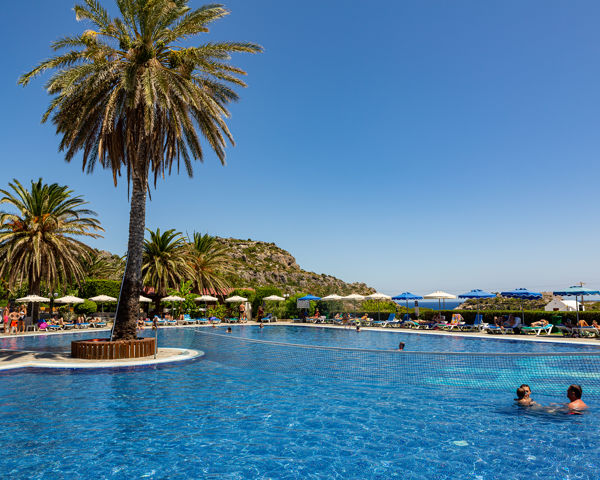 Cathrin Hotel op Rhodos. Voordelig op vakantie naar Cathrin Hotel