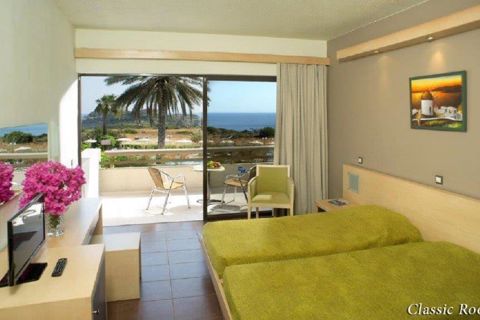 Cathrin Hotel op Rhodos. Voordelig op vakantie naar Cathrin Hotel