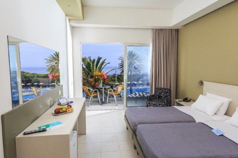 Cathrin Hotel op Rhodos. Voordelig op vakantie naar Cathrin Hotel