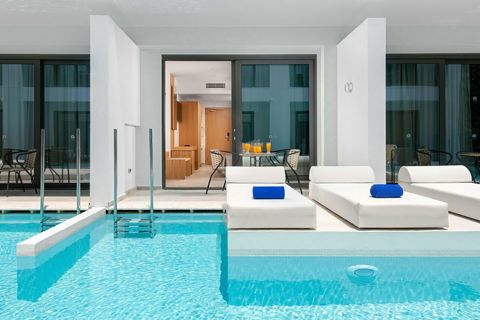 Lindos Royal Hotel op Rhodos. Vakantie Lindos Royal Hotel